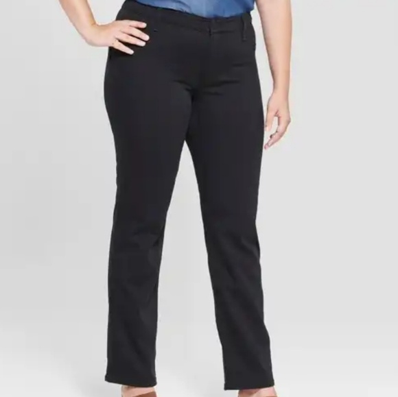 Universal Thread | Jeans | Universal Thread Straight Black Stretch ...